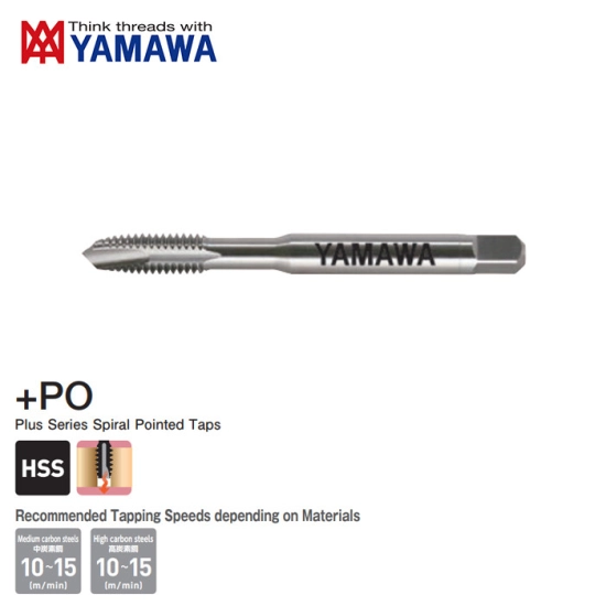 Mũi taro YAMAWA +PO P2 M 5x0.8 (PNPQ5.0K) chính hãng giá tốt nhất Super MRO